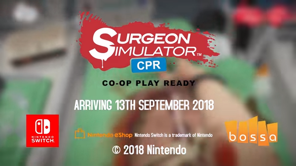 どこでも一緒に手術！スイッチ版『Surgeon Simulator CPR』海外向けに9月13日発売決定 | Game*Spark - 国内・海外ゲーム情報サイト