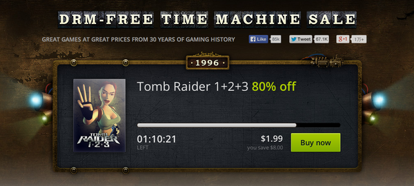 30年前から現代へ！ゲームの歴史を遡る大セール「Time Machine Sale」がGoG.comにて開催 | Game*Spark ...